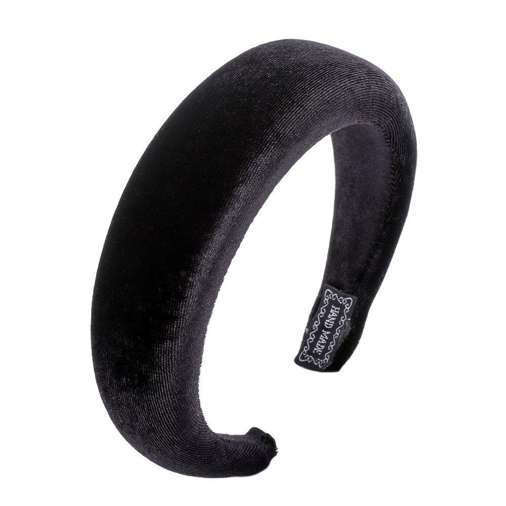 Black padded headband | Headband Store